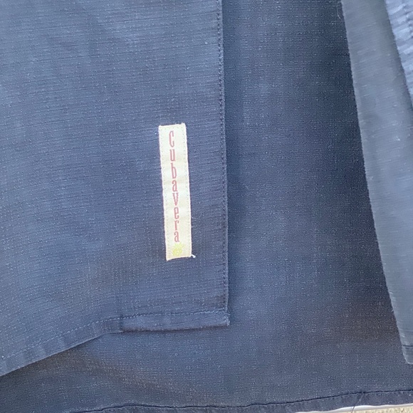 Cubavera | Shirts | Mens Cubavera Black Embroidered Detail Shirt | Poshmark